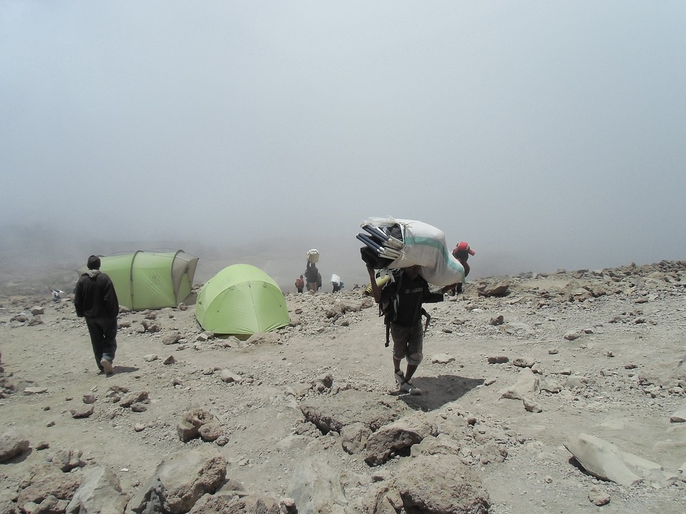 Kilimanjaro Porters – the Unsung Heroes | Nomadic Adventures's Blog